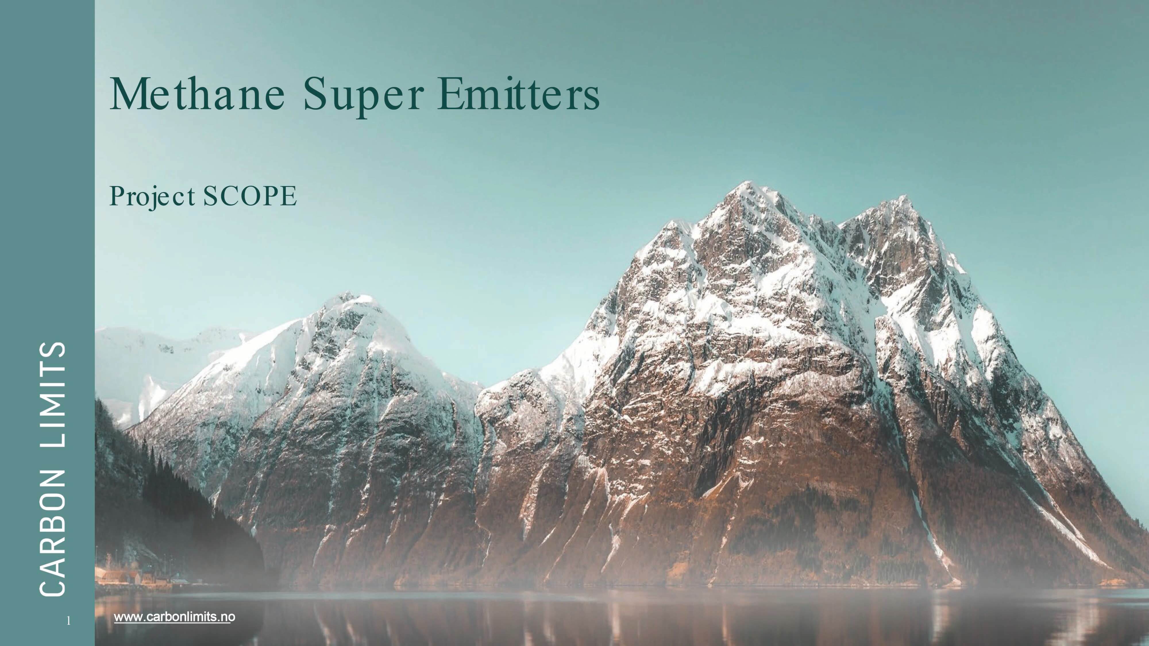 Oil & Gas - Methane Super Emitters | Global Methane Initiative