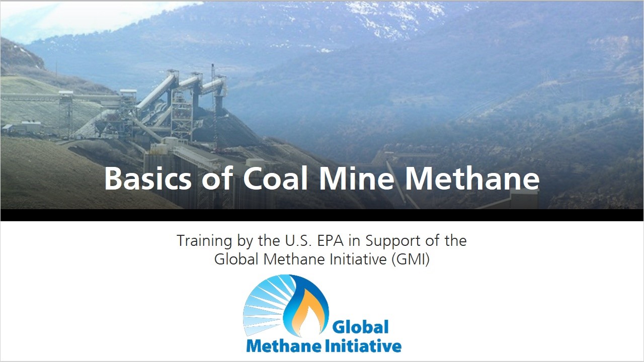 Coal Mines - Basics of Coal Mine Methane Training (Sp... | Global Methane Initiative