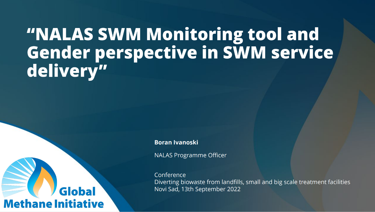 Municipal Solid Waste - NALAS SWM Monitoring tool and Gender per ...