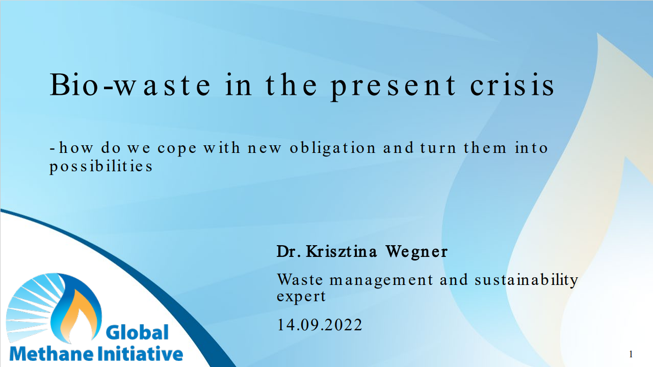 Municipal Solid Waste - Bio-Waste in the Present Crisis | Global ...