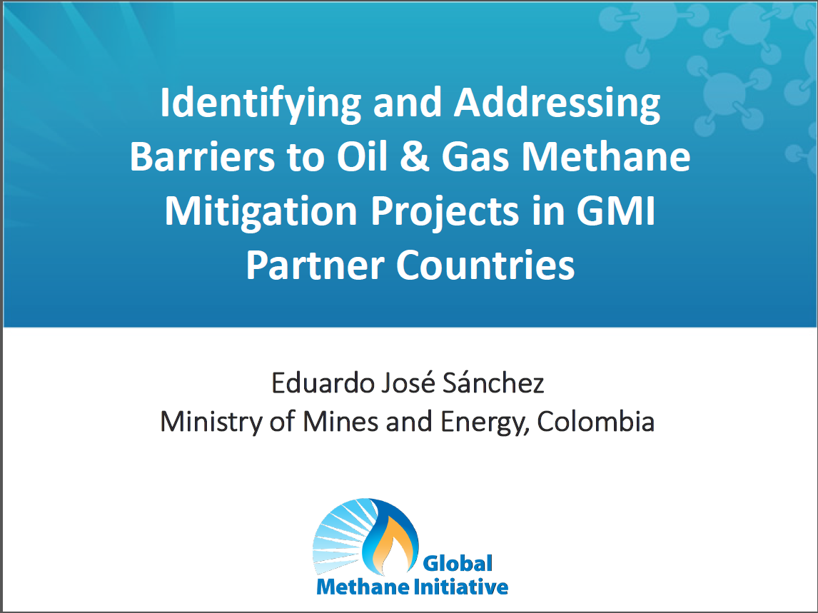 Oil & Gas - Project Development Barriers to Methane ... | Global ...