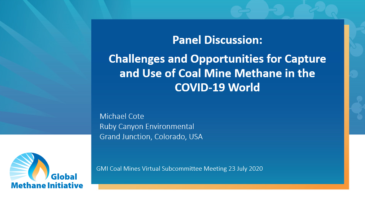 Coal Mines - Challenges and Opportunities for Capture... | Global ...