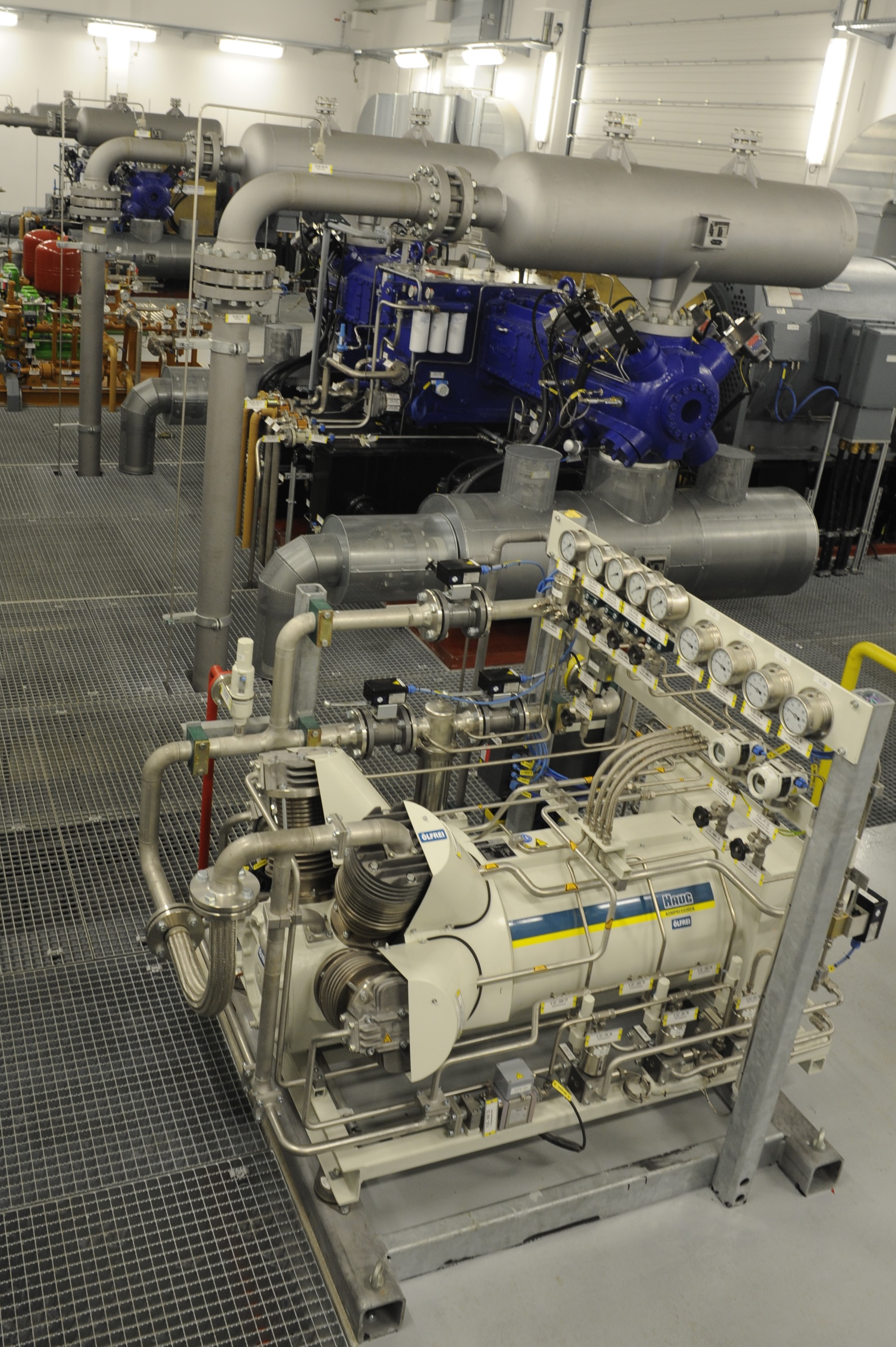 HAUG, Methane recovery compressor system